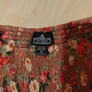 Angie | Tops | Angie Floral Boho Top | Poshmark